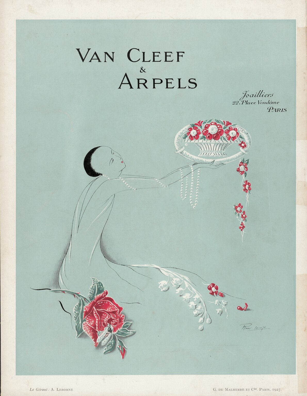 Broche Corbeille de fleurs | La collection Van Cleef & Arpels